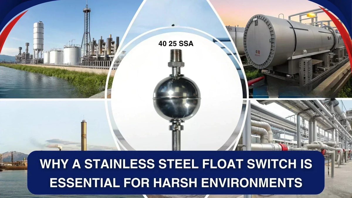 Why Stainless Steel Float Switches Excel in Harsh Settings — ACTSENSORS